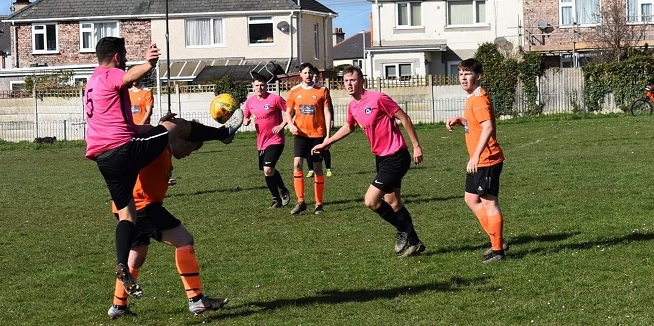 Top two pile on the goals in big Rhyl and District Sunday Football ...