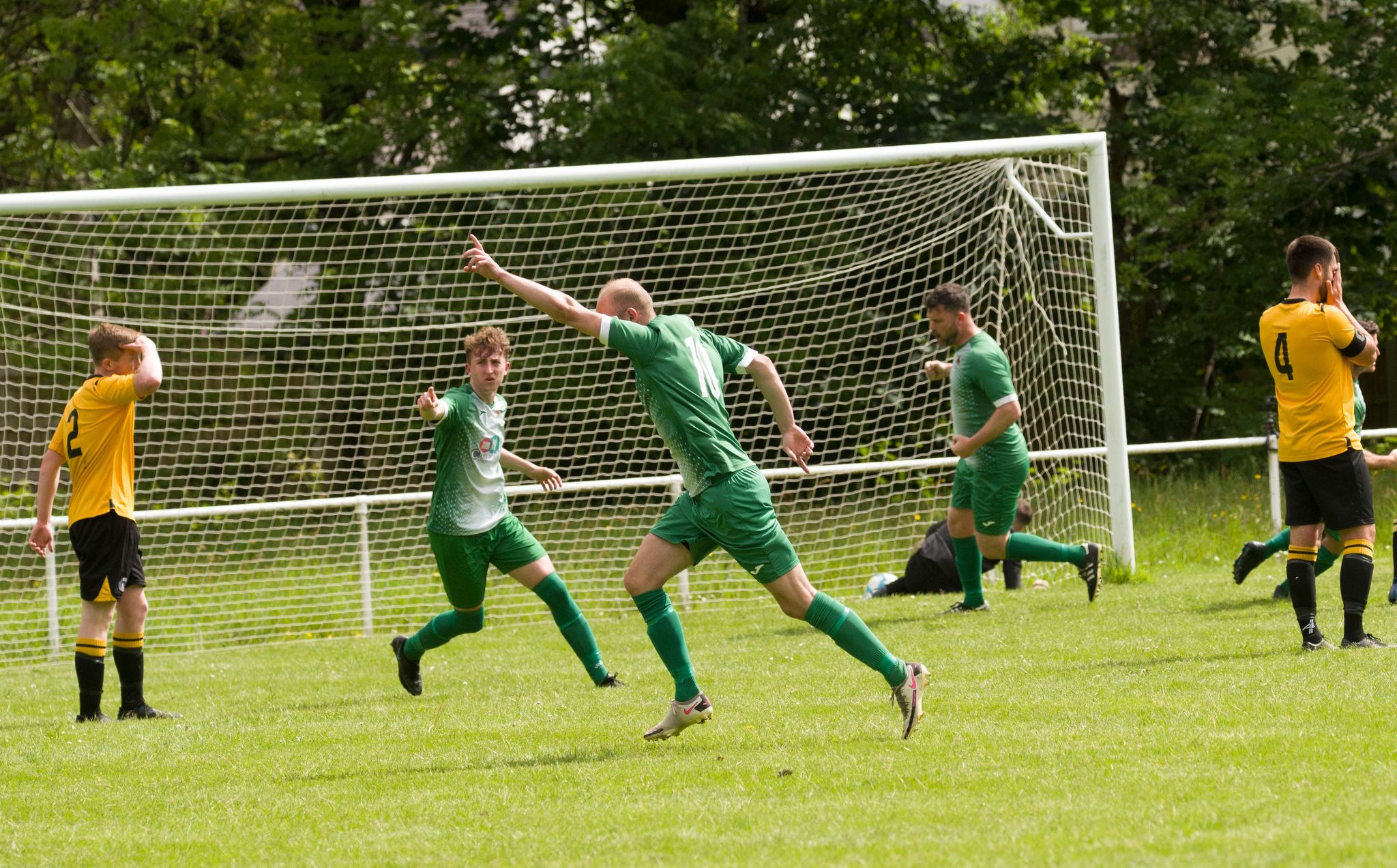 Four-goal hero Marc Evans sends Bodedern flying into the final where ...