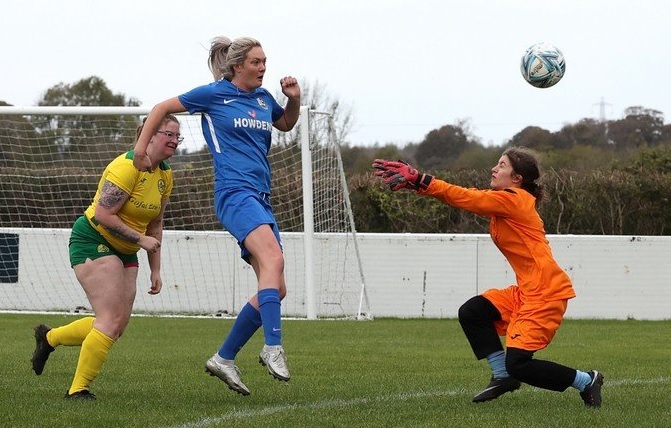 Coulson and Cox net hat-tricks as Cefni record first league win of the ...