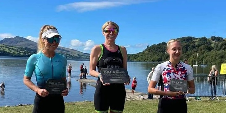 Rhian Roxburgh stars as she leads North Wales club GOG Triathlon in a ...
