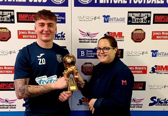 Ardal North East - Zac Davies strikes a double as Penycae stun leaders ...
