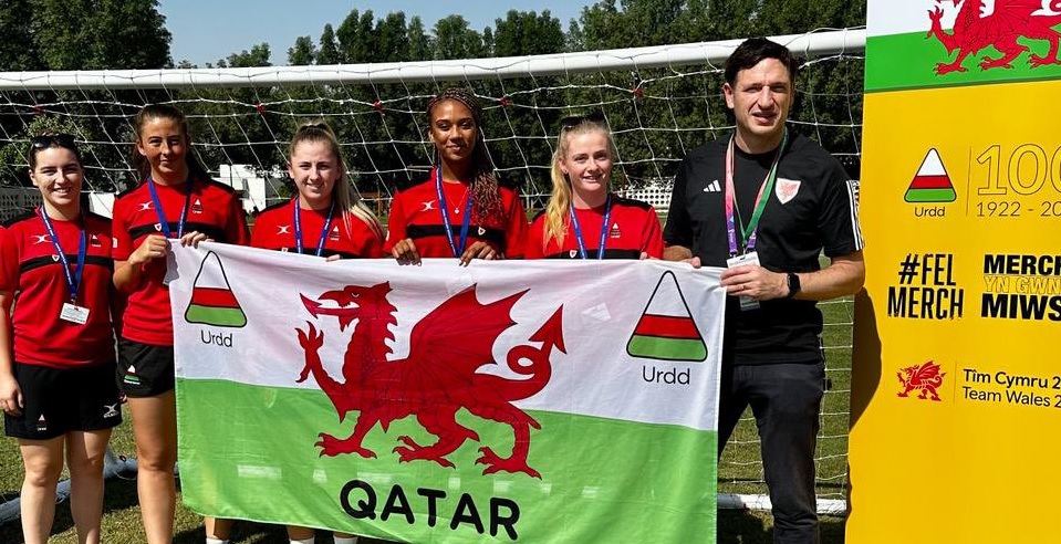 Jody gets to meet Welsh football's top man in sunny Qatar - Grassroots ...