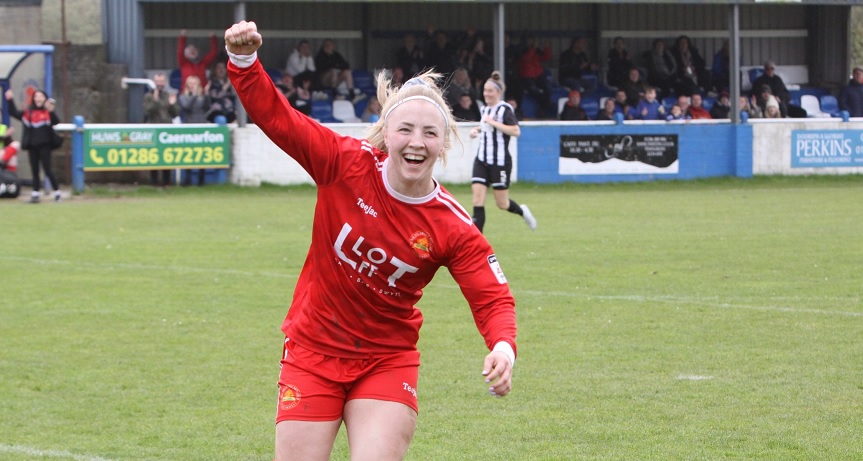 Feature: Ffion's four-goal feat is not her best in Adran North ...