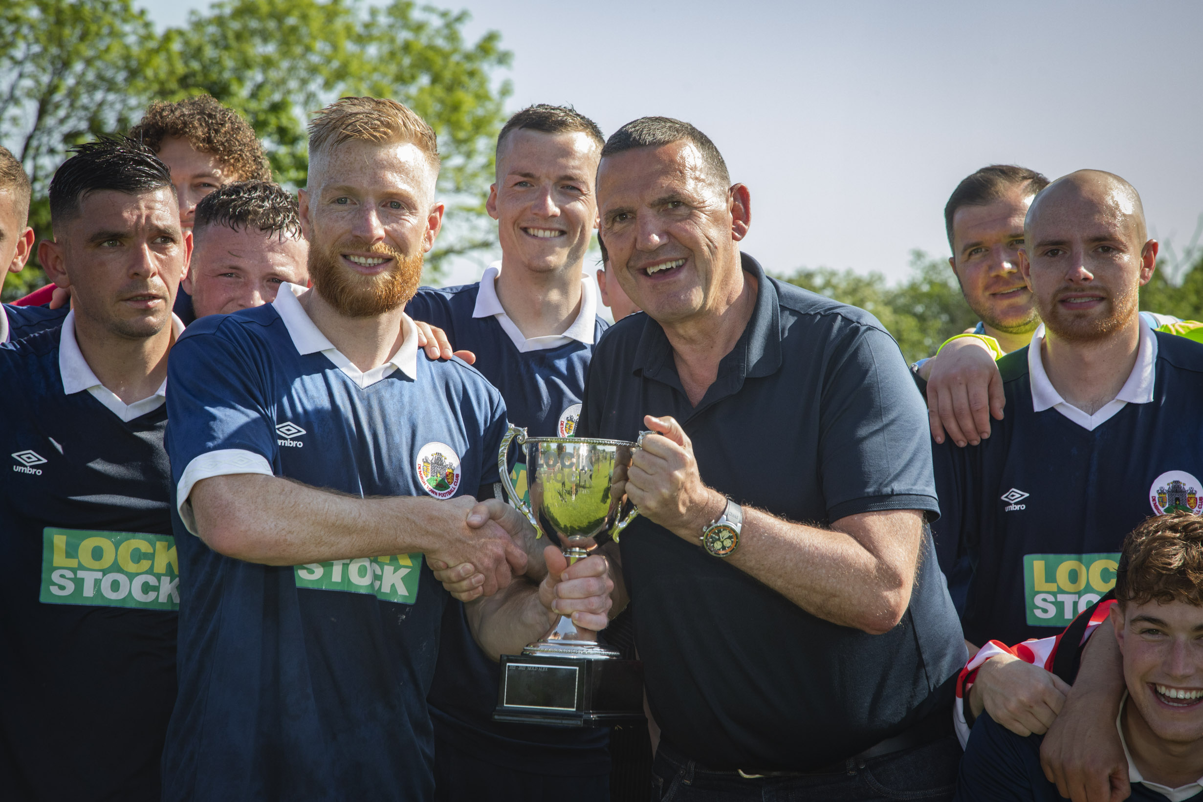 Reaction: Denbigh Town plan for future after clinching title with final ...