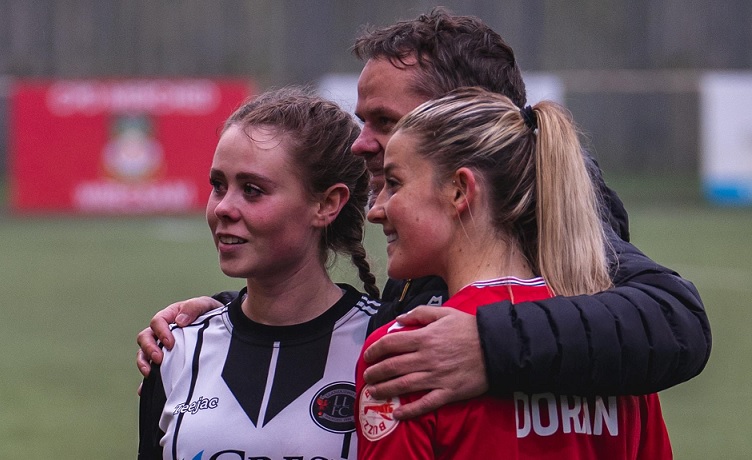 When close-knit football sisters became rivals for a day - Grassroots ...