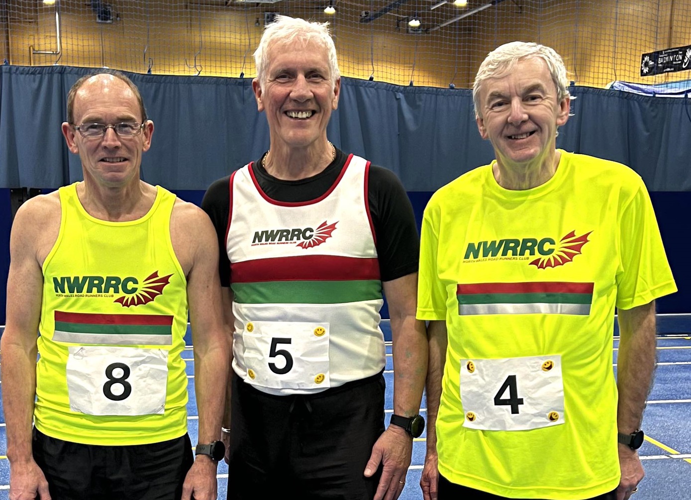 North Wales Road Runners quartet star at Christmas indoor athletics ...