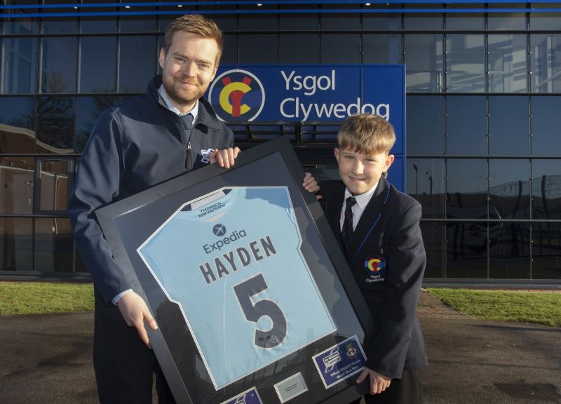 Talented young footballer Ryan Roberts kicks off new year in style ...