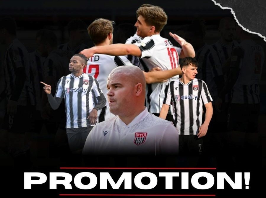 Flint Town United are promoted to the JD Cymru Premier League ...