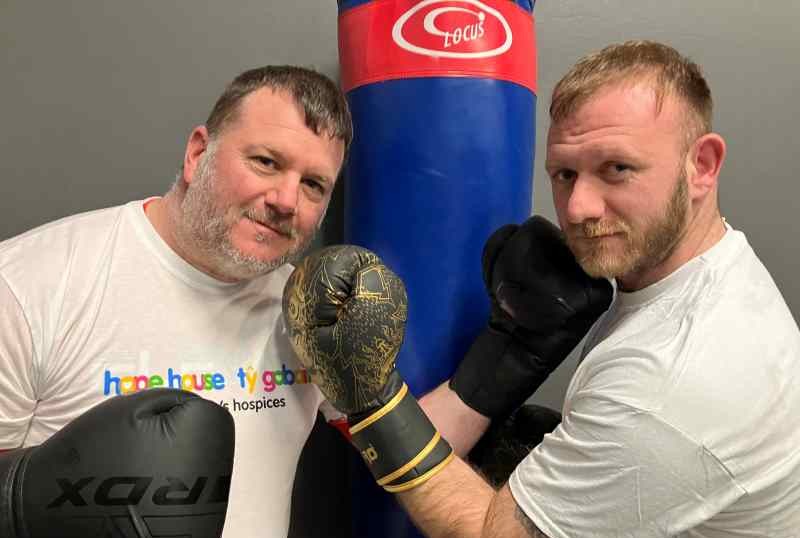 Friends become foes in a charity boxing match - Grassroots North Wales ...
