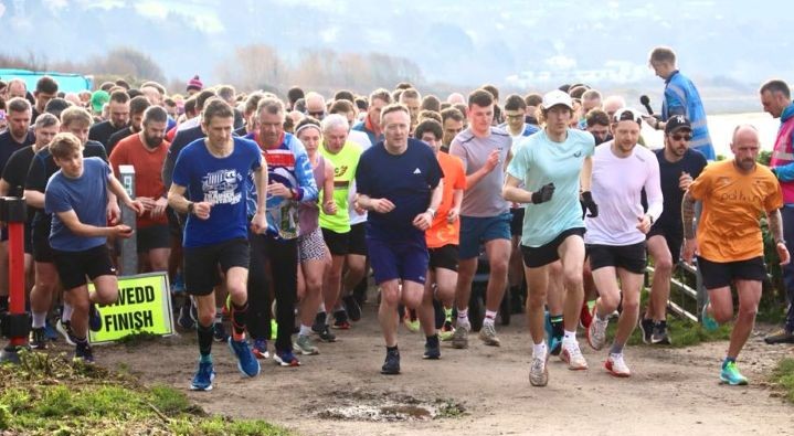 Very busy final parkrun at Conwy as construction work begins on ...