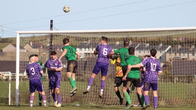 North Wales Coast West: Cemaes and Boded held, Blaenau win 13-goal cup ...