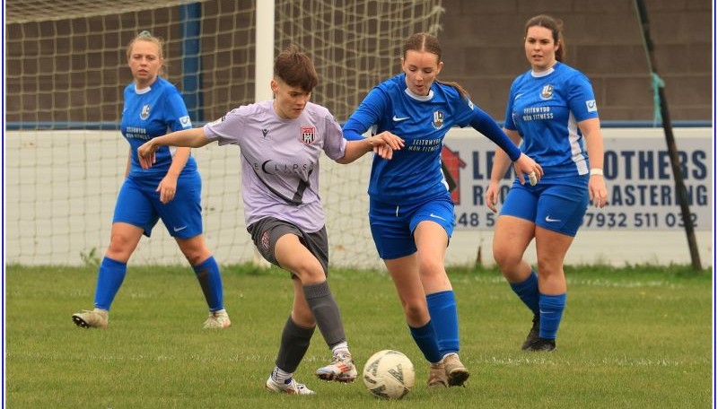 Tier 3 women's football in North Wales enjoyed a landmark day on Sunday ...